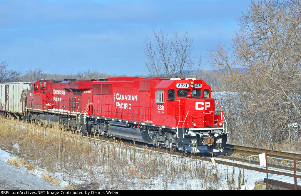 CP 6231, CP's River Sub.